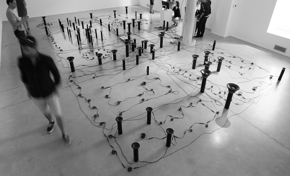 STANZA || Artwork made by the British artist Stanza. Installations ...