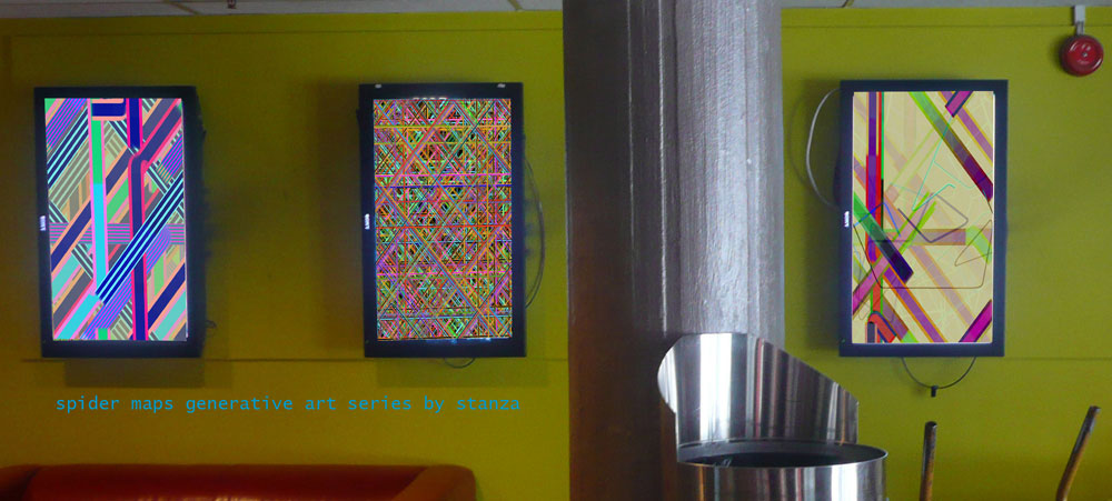 STANZA || Artwork made by the British artist Stanza. Digital ...