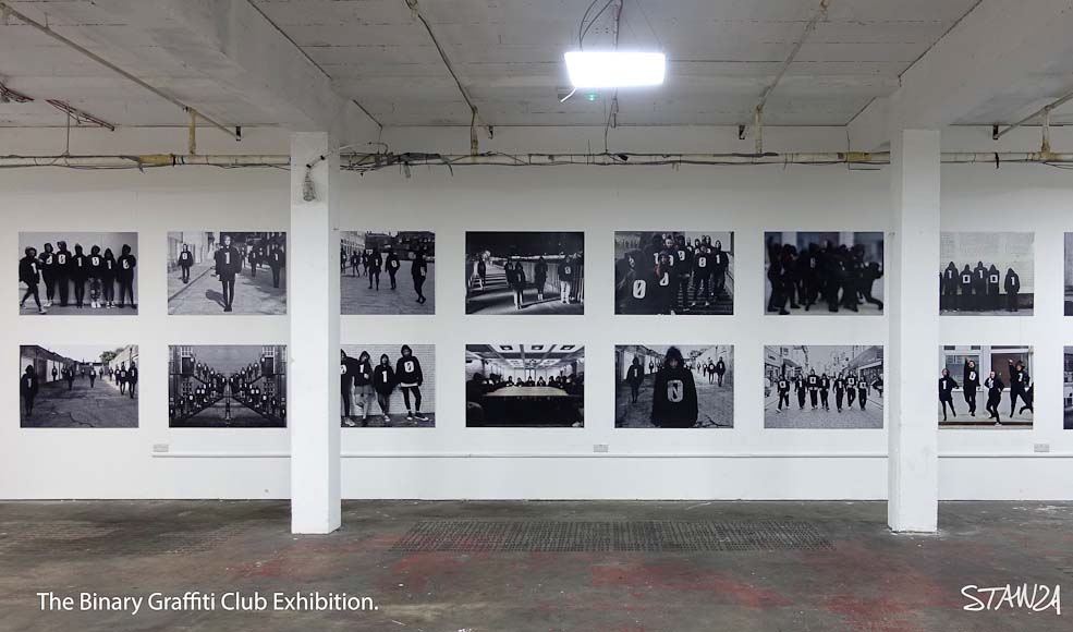 STANZA || Artwork made by the British artist Stanza. Installations ...