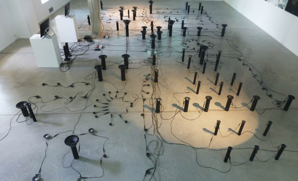 STANZA || Artwork made by the British artist Stanza. Installations ...