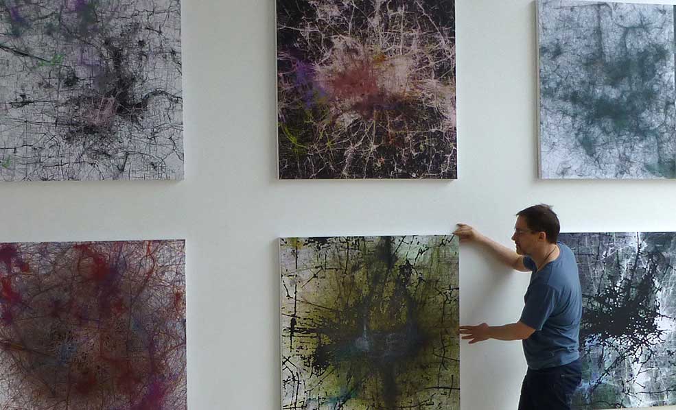 STANZA || Artwork made by the British artist Stanza. Digital ...